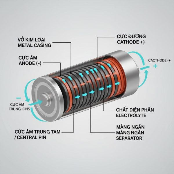Cell pin là gì? Cấu tạo, phân loại và cách chọn cell pin tốt nhất hiện ...